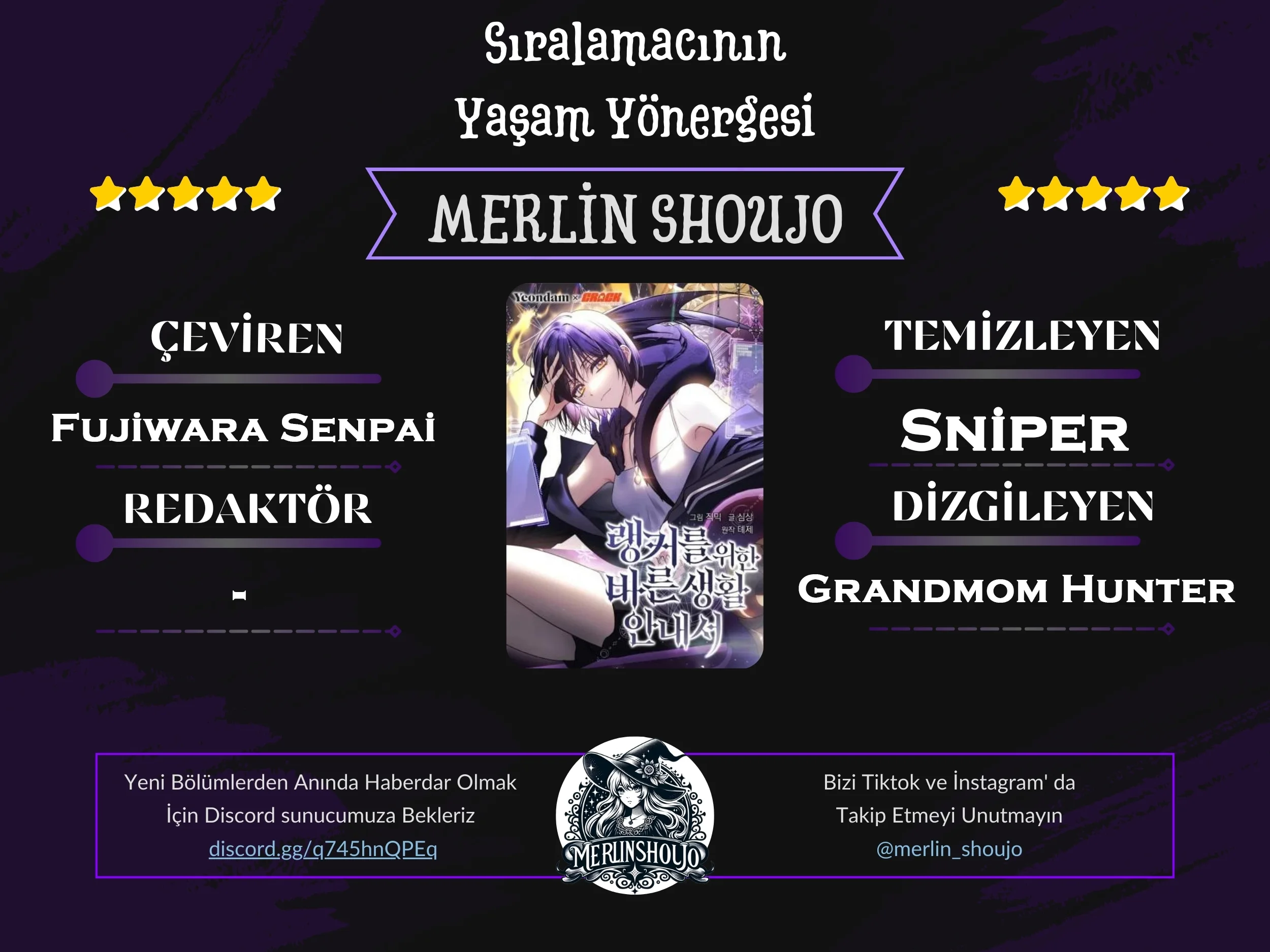 Sıralamacının Yaşam Yönergesi Bölüm 25 Merlin Shoujo